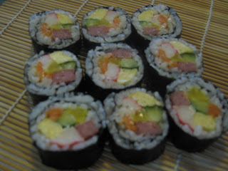Wen's Delight: Korean Rice Roll - Kimbap